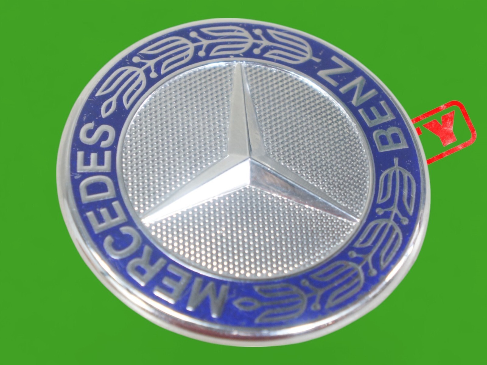 Oem 08-2014 Mercedes W204 C300 C350 Front Bumper Hood Badge Emblem ...