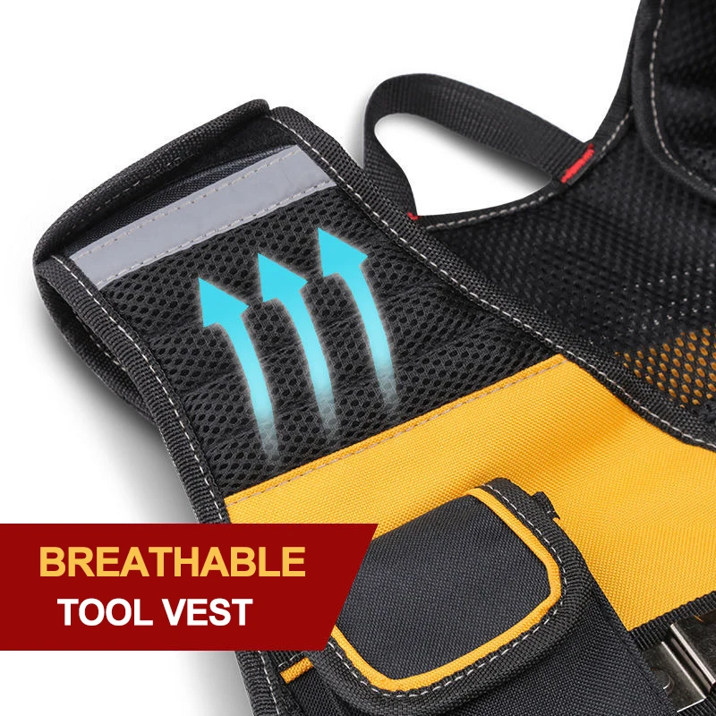 Electrician Carpenter Vest Carpenter Bags Tool Vest Fer Plumber ...