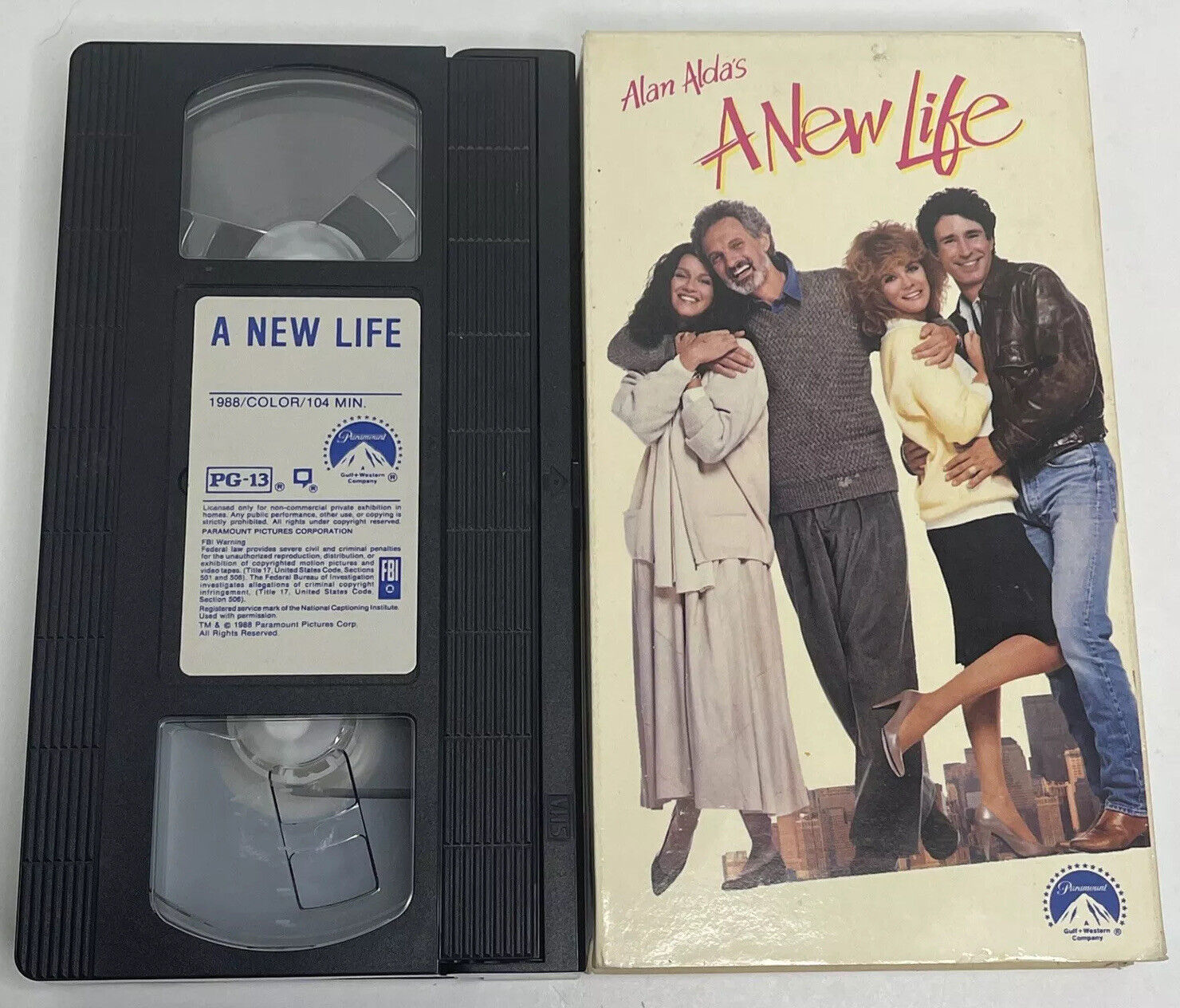 A New Life VHS Alan Alda, Ann-Margret, Hal Linden, Veronica Hamel, John ...