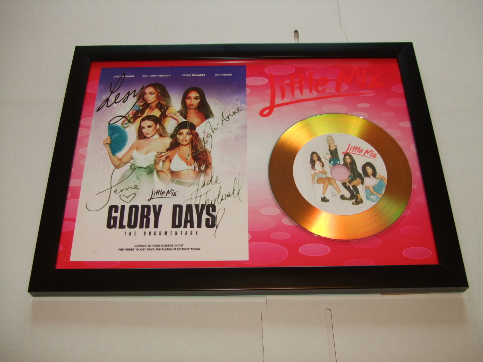 little mix signed disc presentation disc - CDs