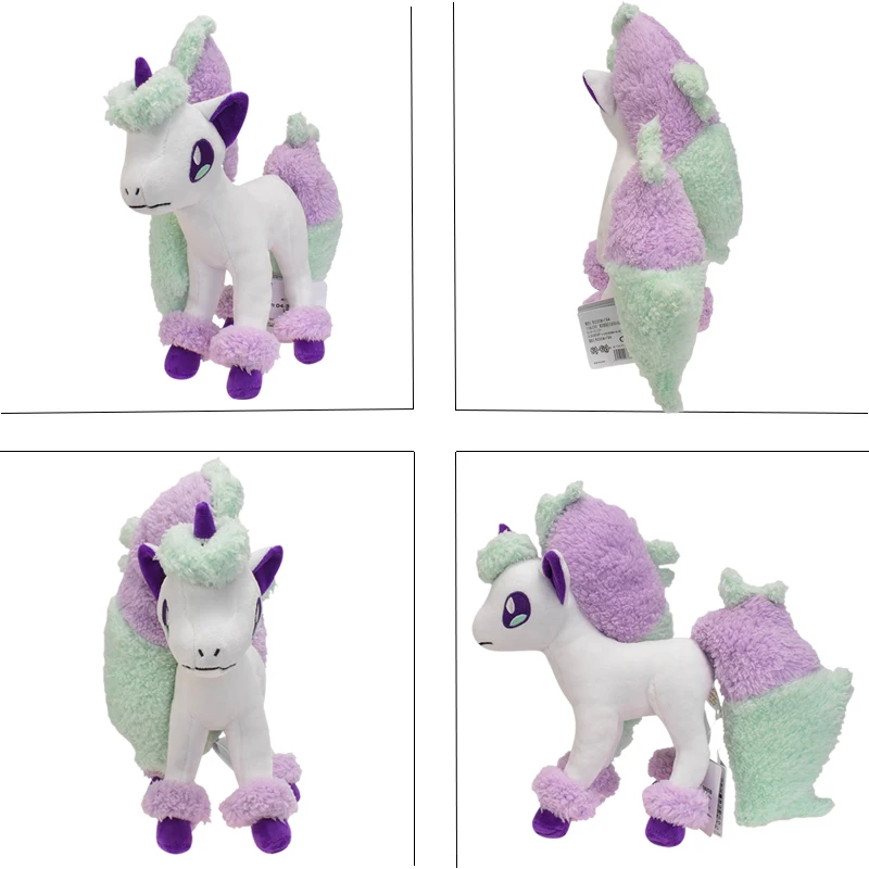 Galarian Ponyta Pokemon Plush Toy Rapidash Gallopa Cute Horse Soft ...