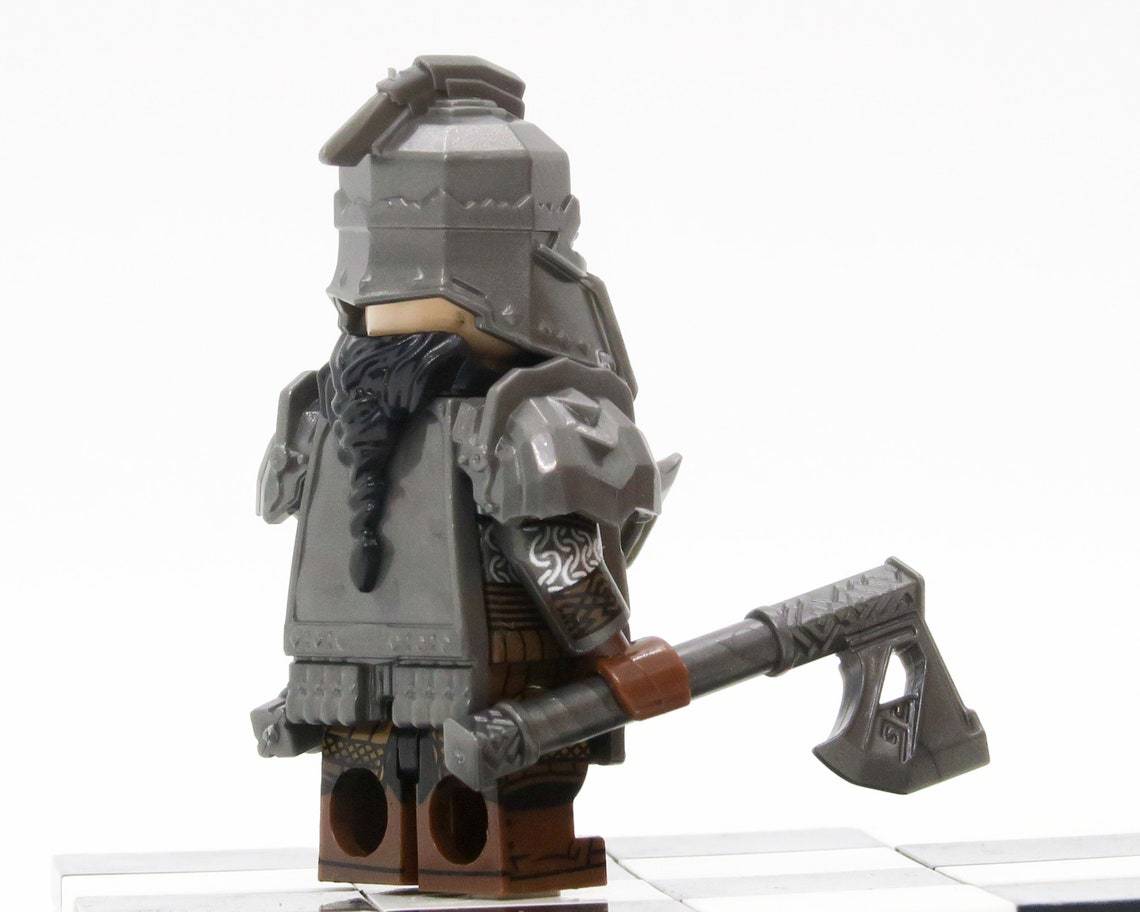 Heavy Armour Iron Hills Dwarf Minifigures Weapons Accessories The ...