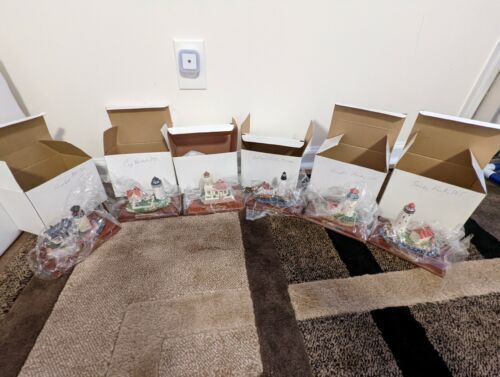 Lighthouse Collection Lot of 6 Miniature of famous lighthouses new in ...