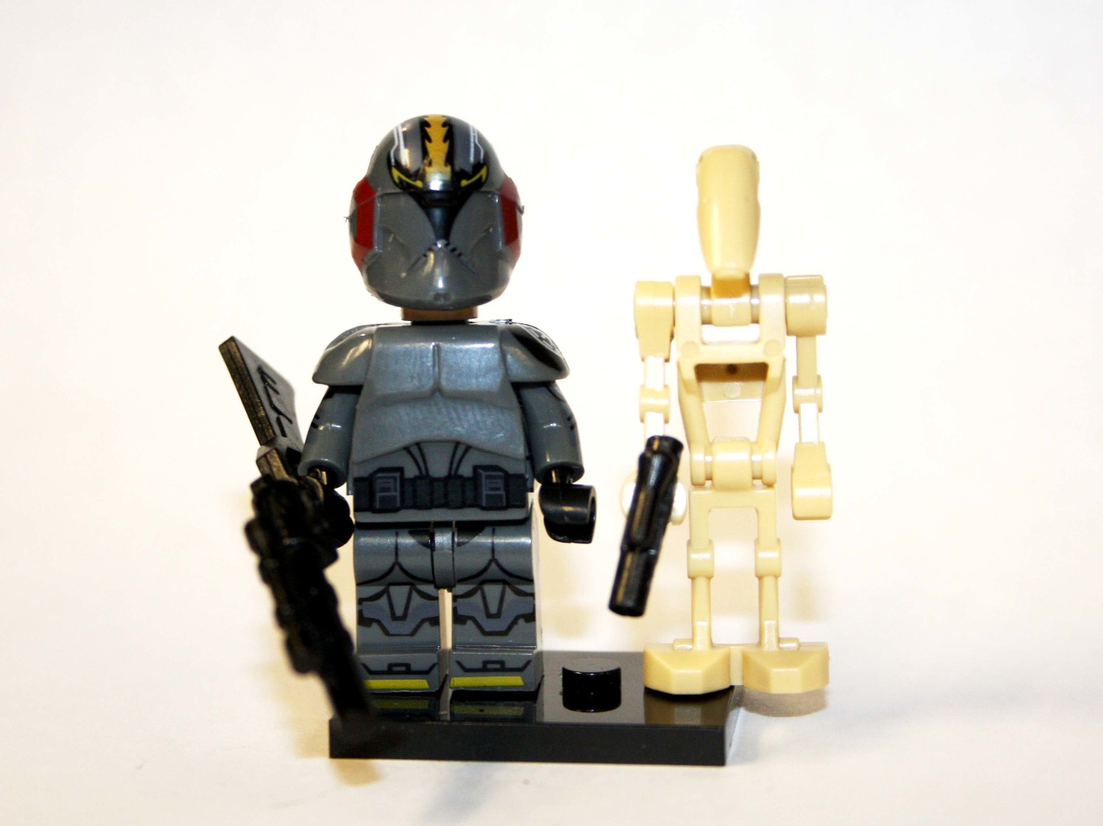 Minifigures Clone Commander Blackout With Droid Clone Wars Star Wars ...