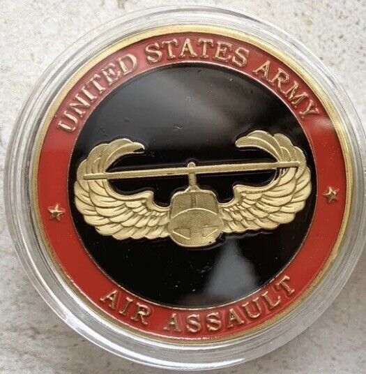 AIR ASSAULT Airborne US Army Challenge Coin USA AMY - Current Militaria ...
