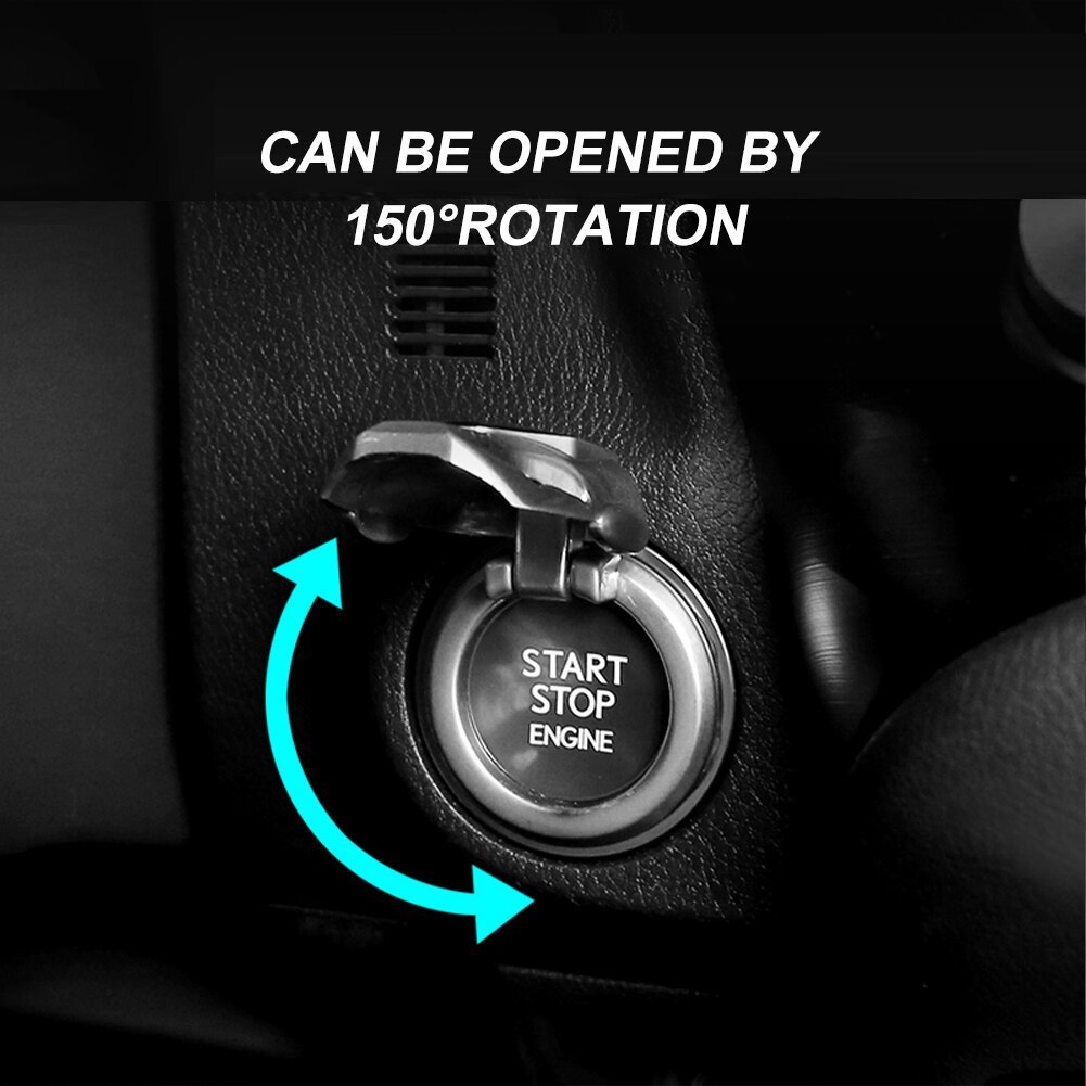 Car Interior Engine Ignition t Stop Push Button One Button Ignition Key ...