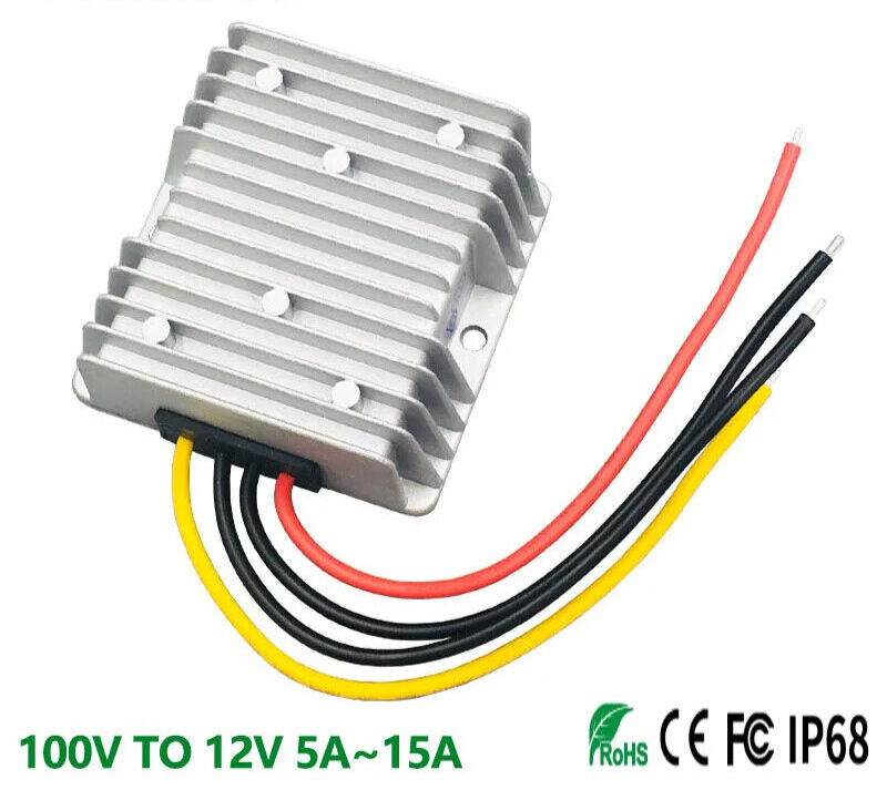 100-12V DC Step Down Converter Power Supply Buck Regulator For Electric ...