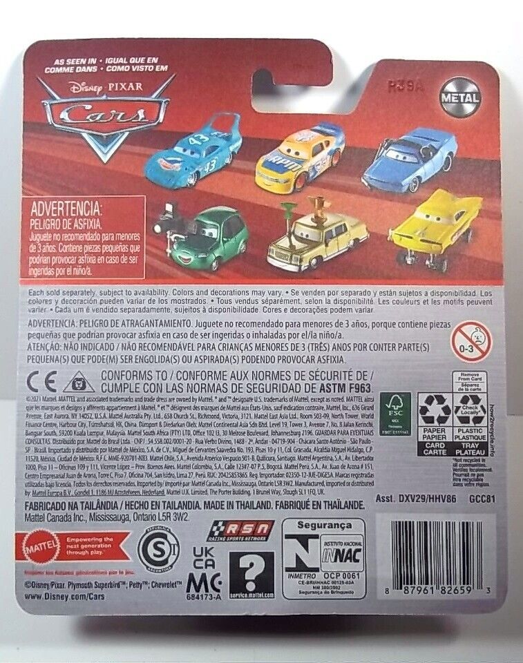 Pixar CARS Lightning McQueen with Rusteze sign NEW 2022 - Contemporary ...