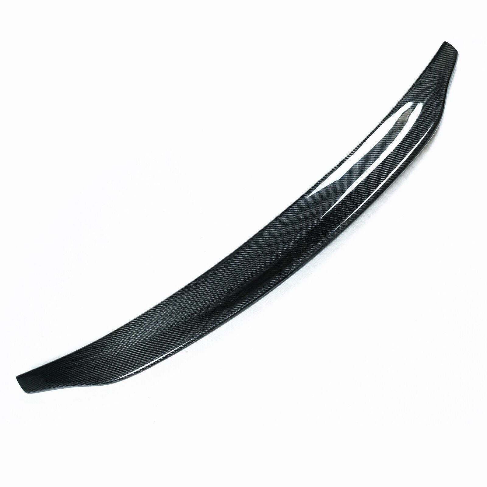 Real Carbon Fiber Rear Trunk Spoiler Wing Lip fits Audi A5 S5 2008-2016 ...