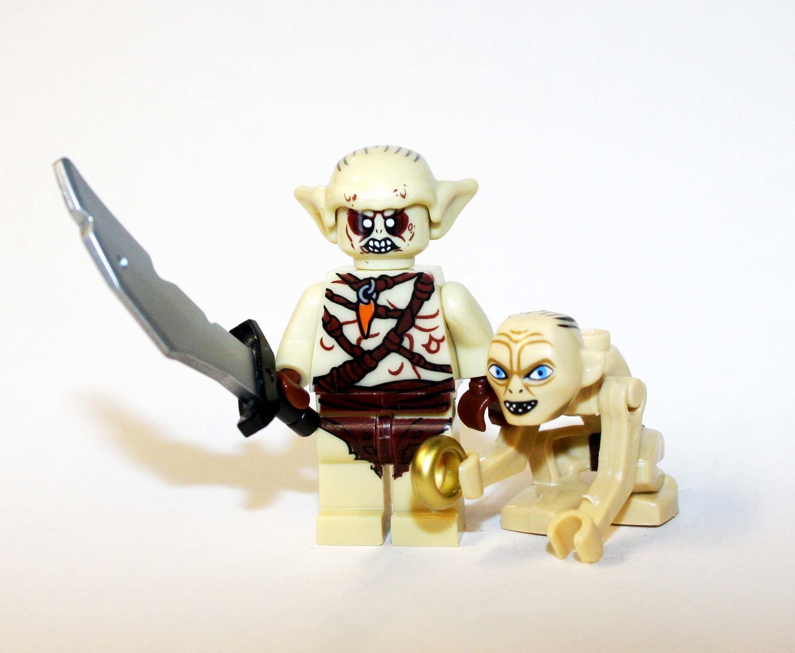 Minifigure Goblin With Gollum Lotr Lord Of The Rings Hobbit Toys US ...