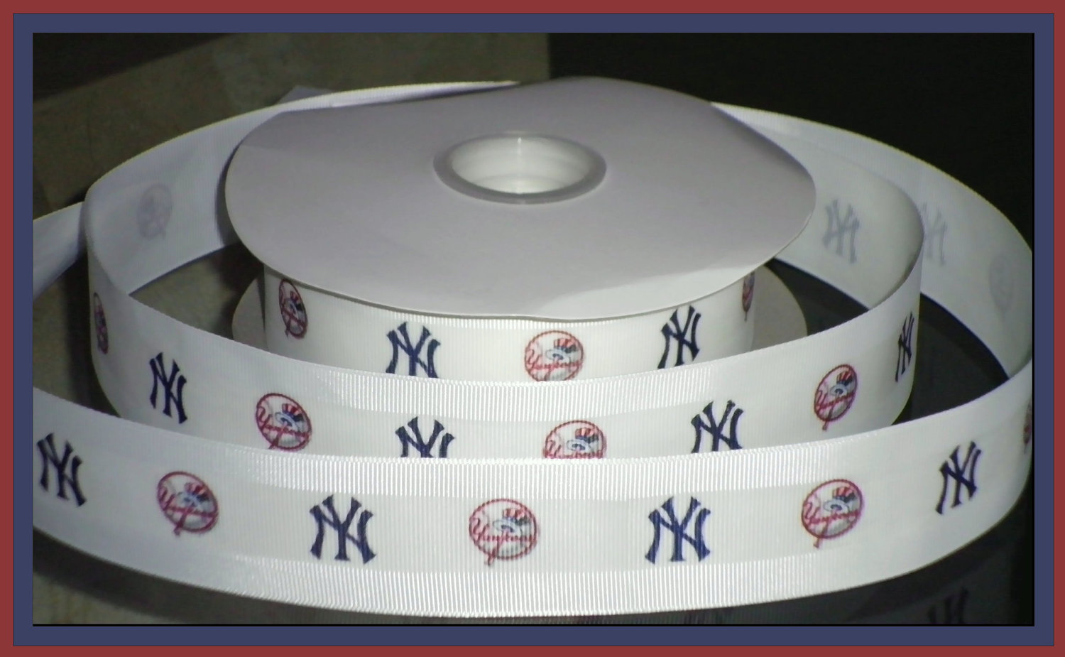 New York Yankees Inspired Grosgrain Ribbon and 48 similar items