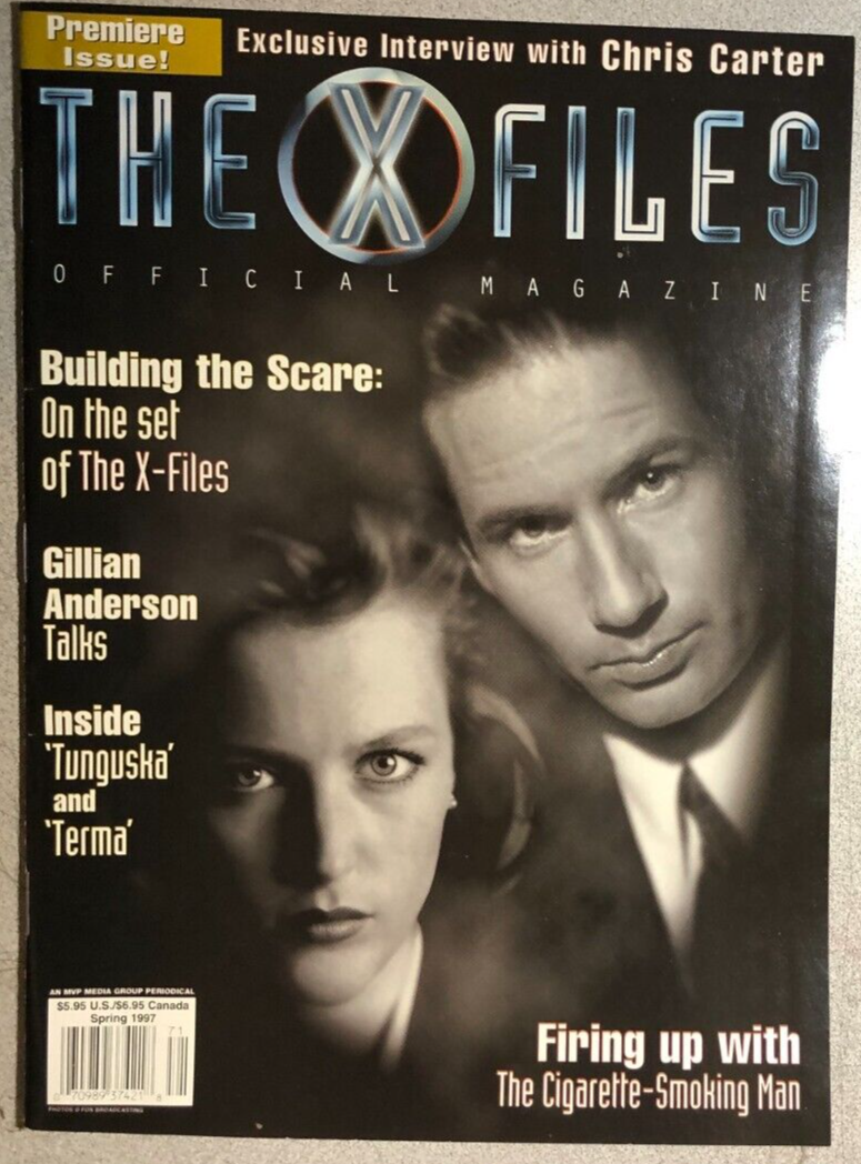 THE X FILES OFFICIAL MAGAZINE #1 (1997) illustrated magazine - Magazines