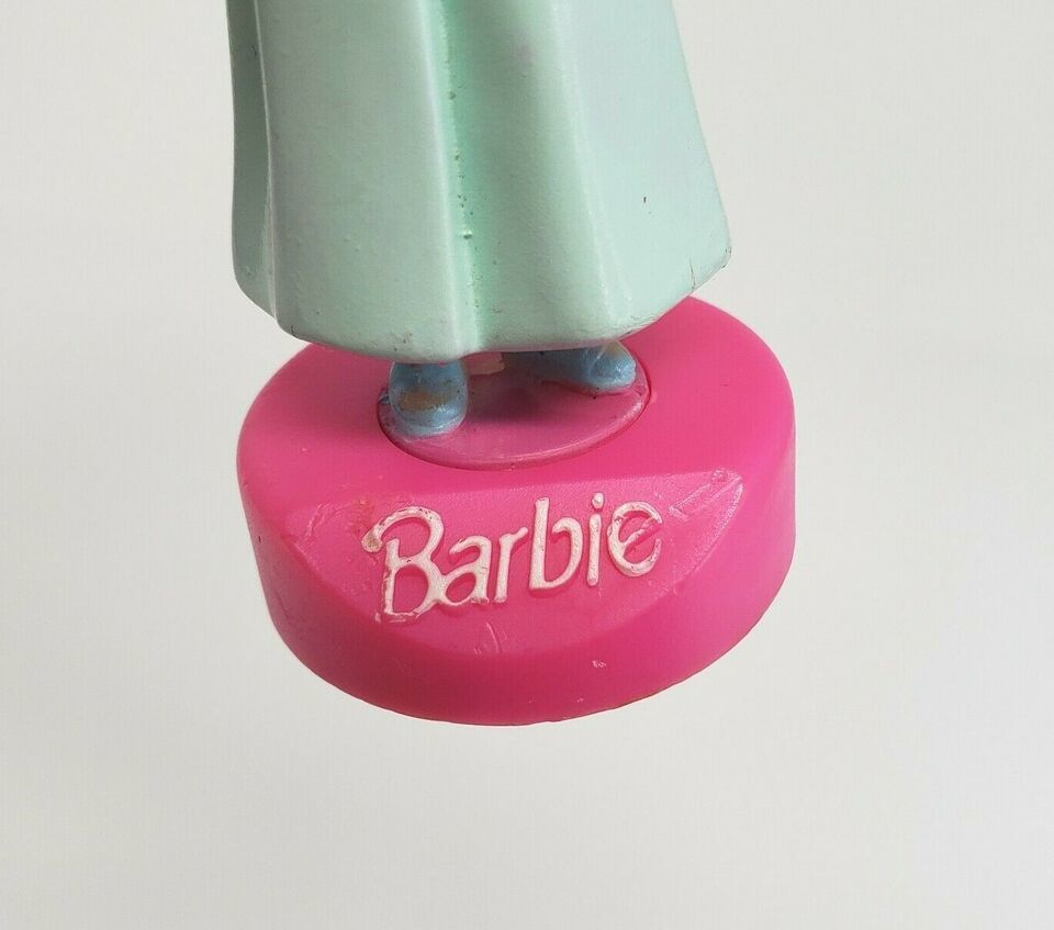 VINTAGE 1997 MATTEL TARA TOY BARBIE STAMPER INK STAMP WEARING BLUE ROBE ...