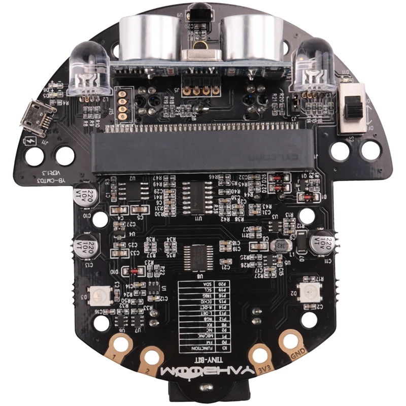 Robot Programmable Robotic Kit Based On Bbc Microbit V2 And V1 For Stem Coding Developmental