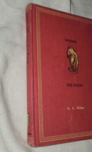 Winnie The Pooh AA Milne 1961 Reprint Hardback EP Dutton - Antiquarian ...