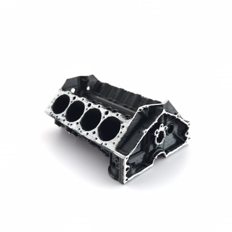Miniature Small Block Chevy V8 - Model Chevrolet Engine Block- Replica ...