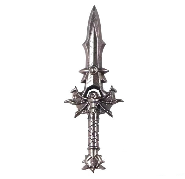 Silver Dragon Sword Weapon For Army Knight Soldier Toys Minifigures ...