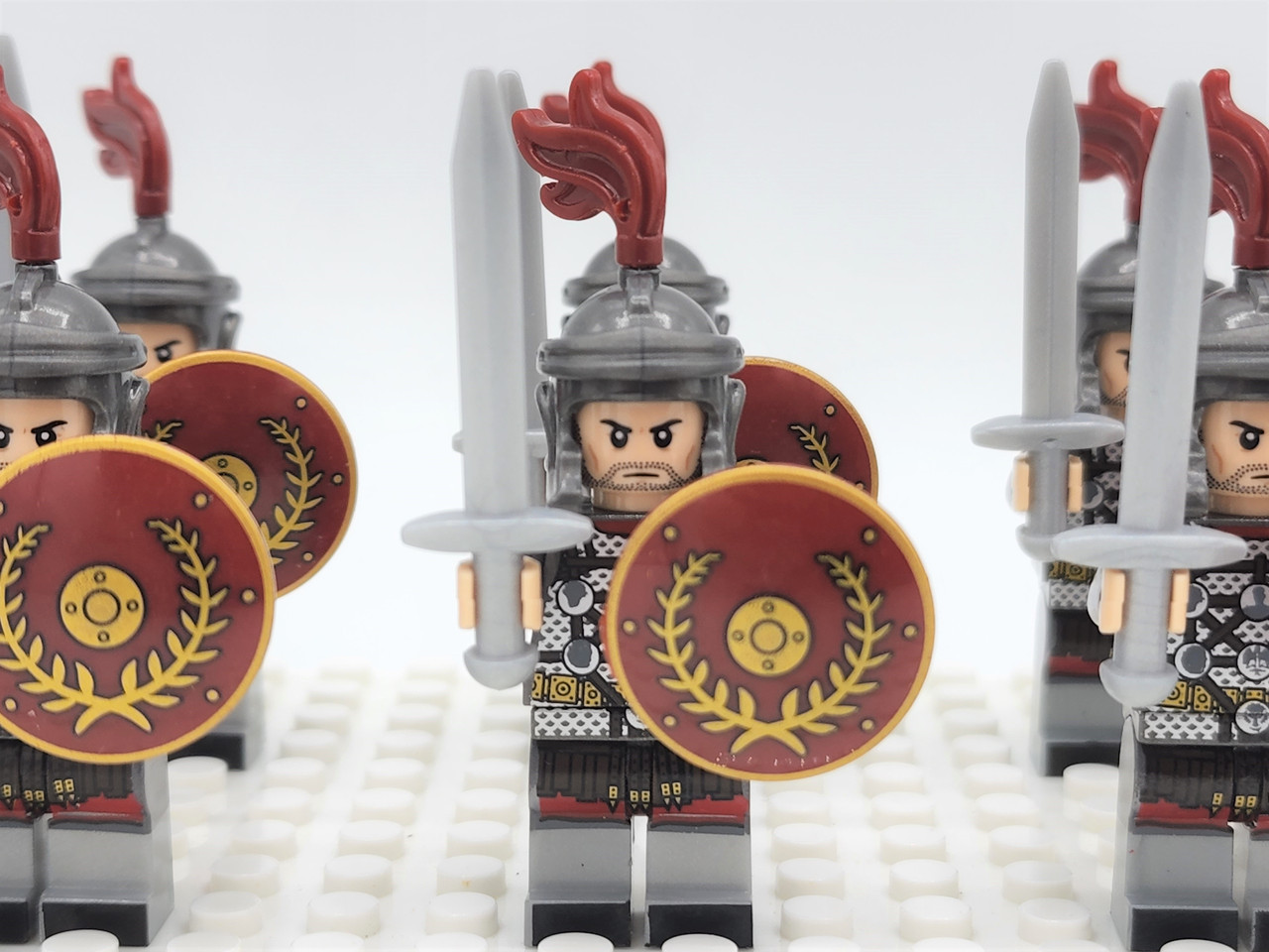 Ancient Roman Guards & Centurion 11 Custom Minifigures for Collectors ...