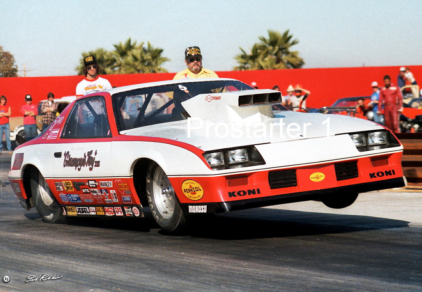 4x6 Color Drag Racing Photo Ken Dondero BILL Grumpy JENKINS '83 Pro ...