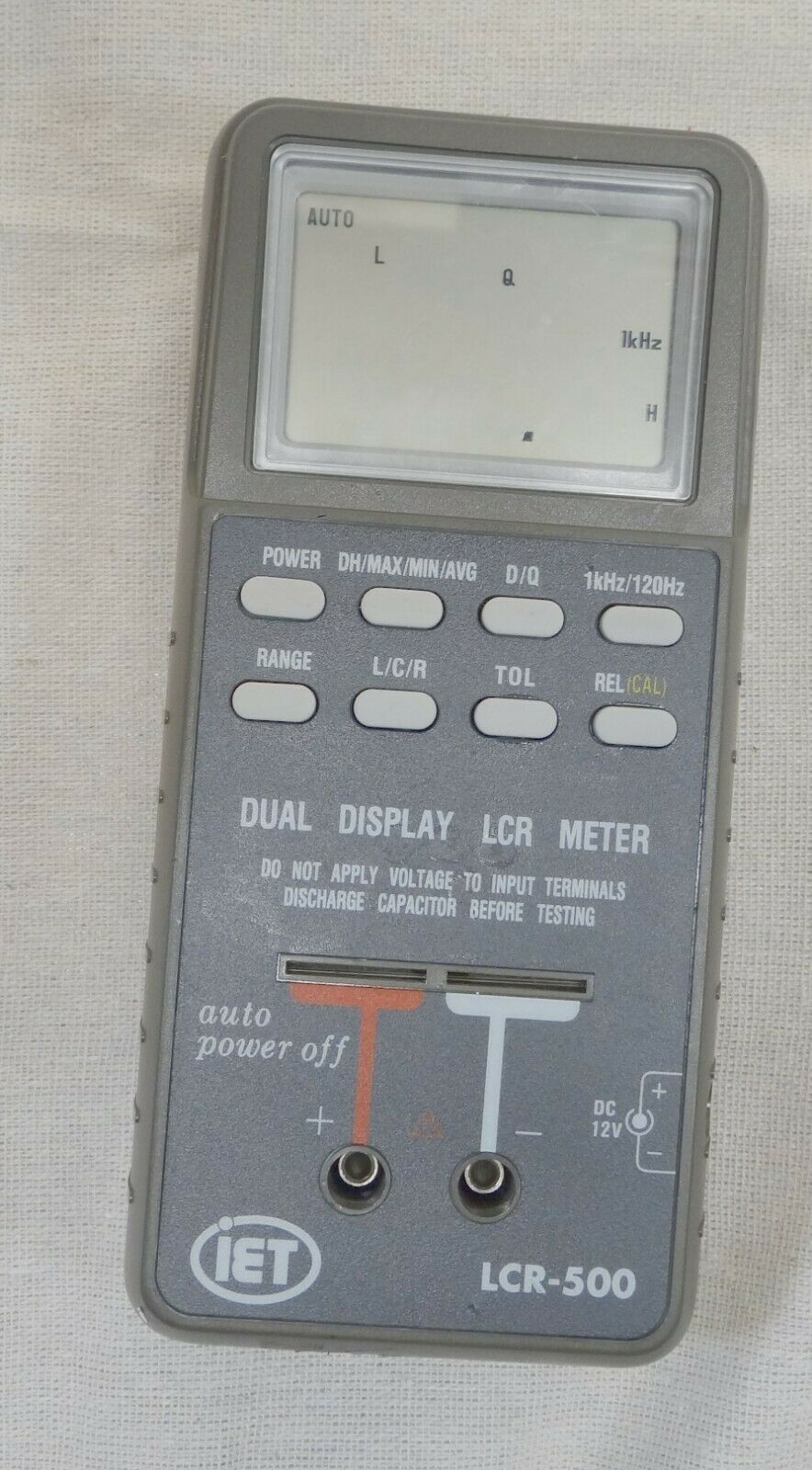Iet LCR-500 Dual Display Lcr Meter and 50 similar items