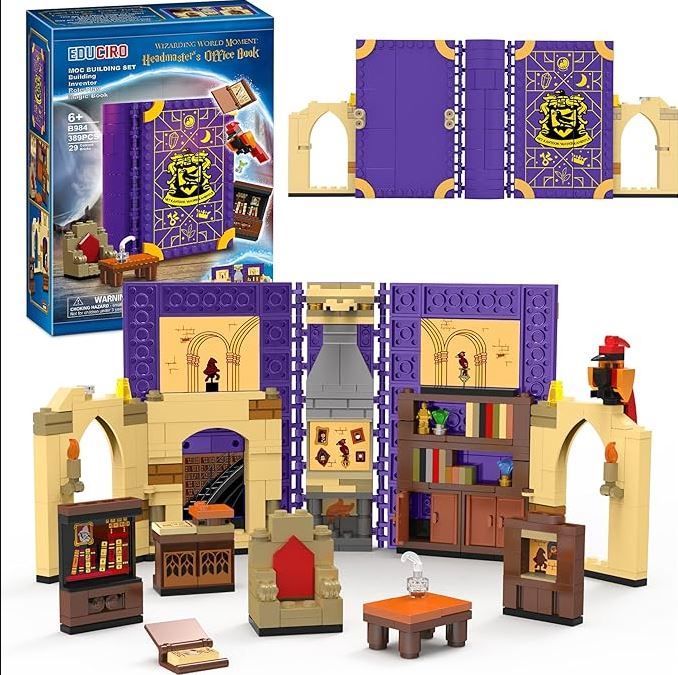 Harry Potter Headmaster'S Book Set With 2 Minifigure Gift - LEGO (R ...