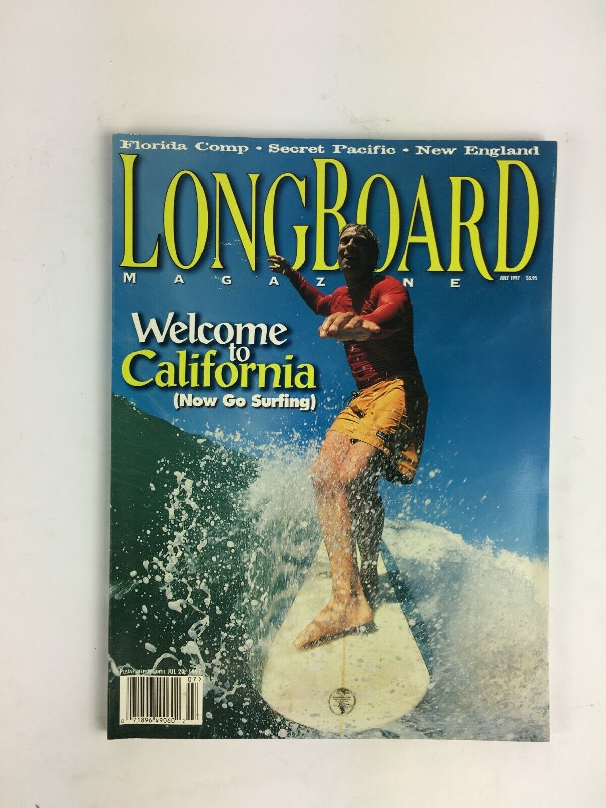 July 1997 Longboard Magazine Welcome to California Now Go Surfing ...