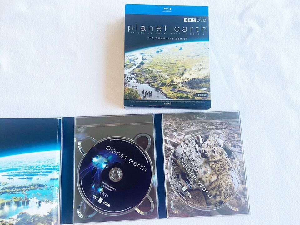 Planet Earth (Blu-ray) - The Complete Series - 5 Disc Set VG - DVDs ...