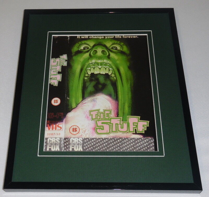 The Stuff Framed 8x10 Repro Poster Display Michael Moriarty Garrett ...
