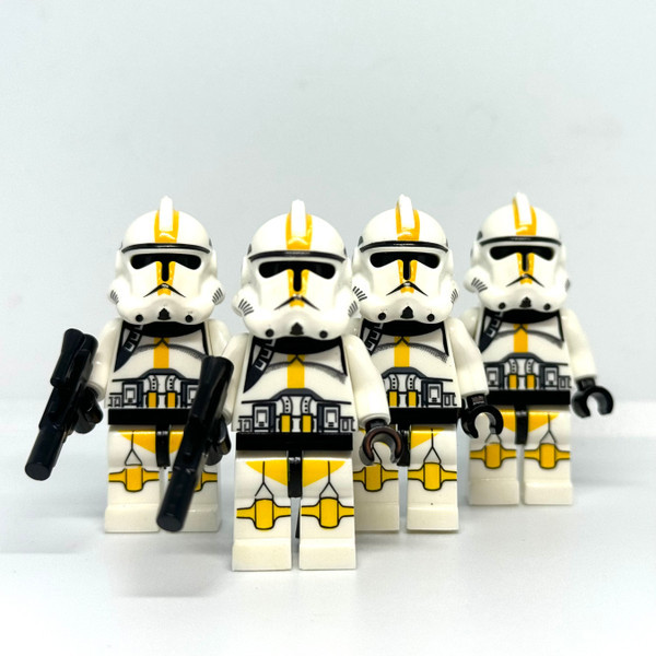 YY Minifigure Building Custom 4x Star Corps Clone Trooper Classic Style ...