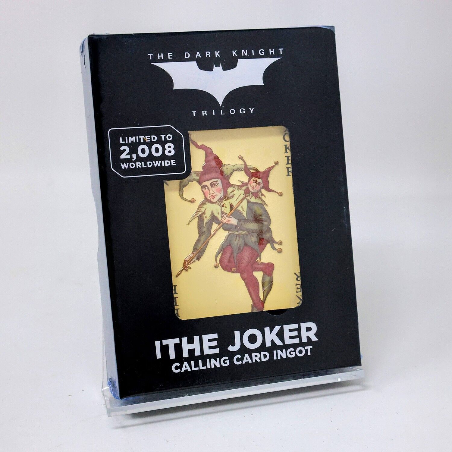 Batman The Dark Knight Trilogy The Joker Calling Card Ingot Figure ...