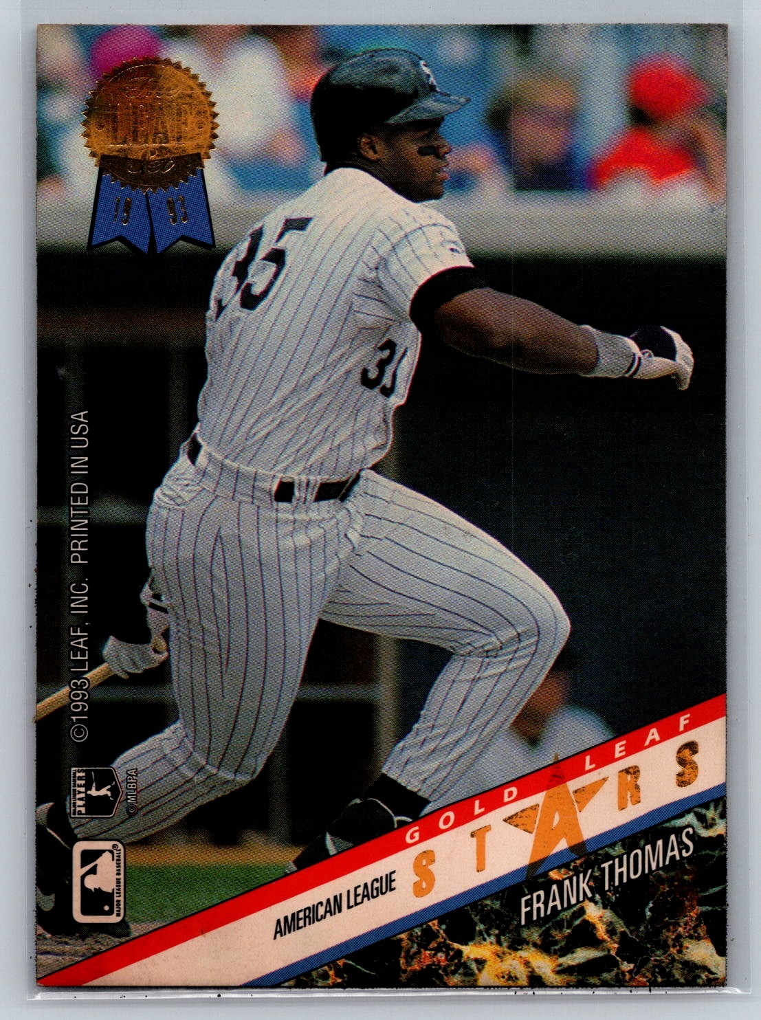 1993 Leaf #12 Mark Grace / Frank Thomas Gold Leaf All-Stars - Trading ...
