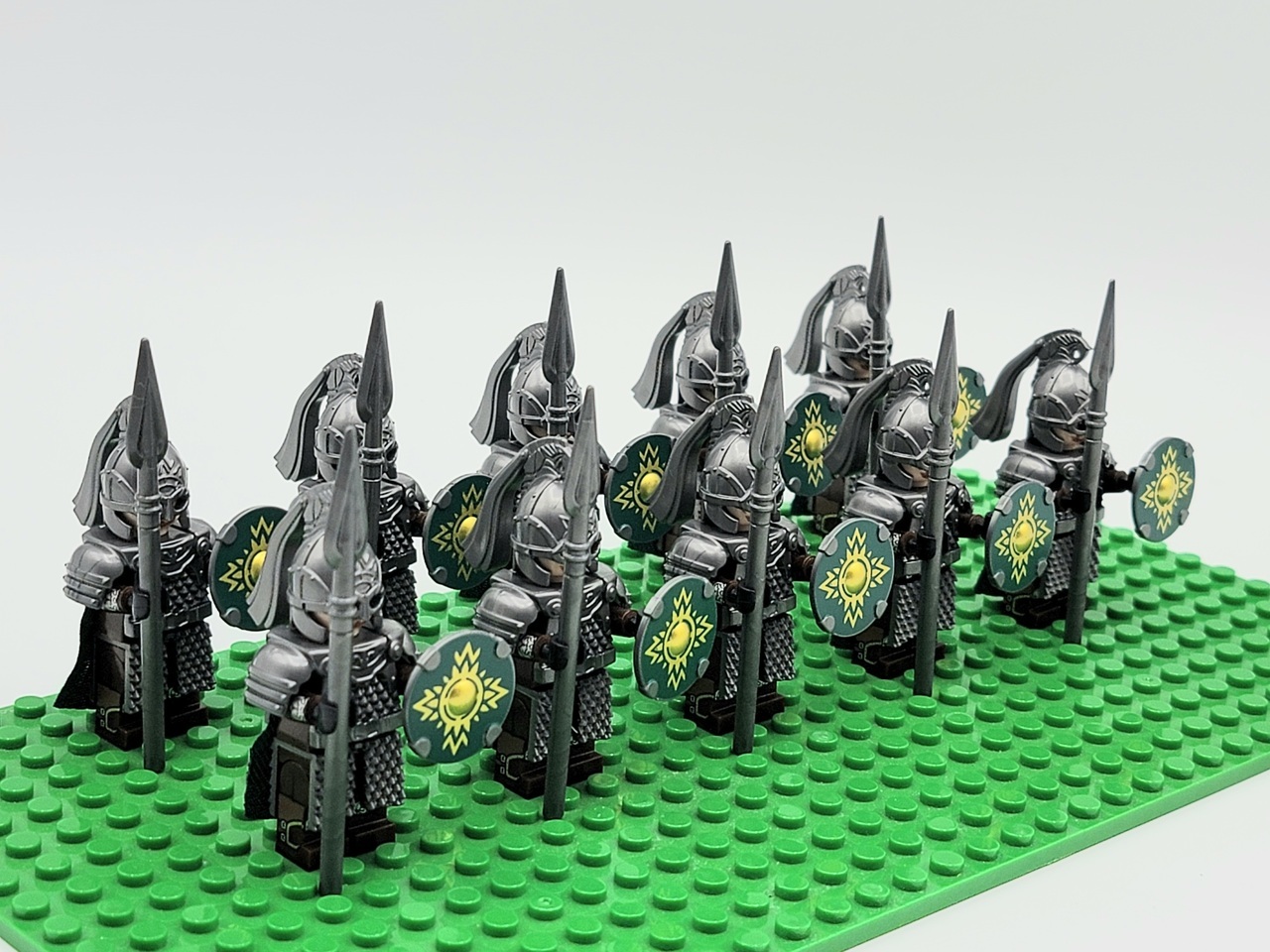 Lord of the Rings The Riders of Rohan Royal Guards Heavy Army 10pcs ...