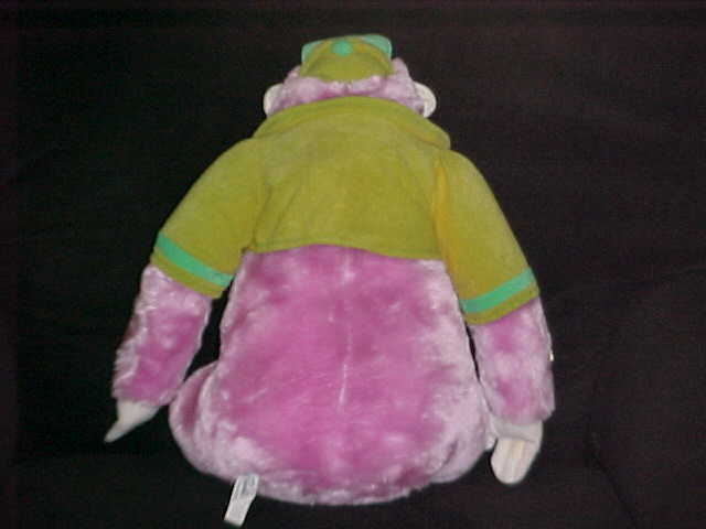 15" The Great Grape Ape Plush Toy With Tags By Presents Hanna Barbera ...