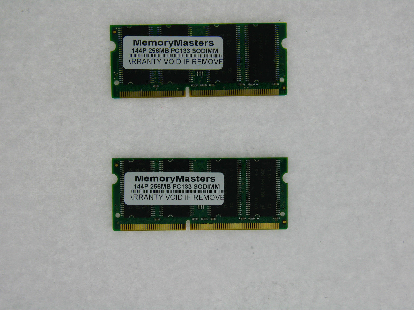 512MB (2X256MB) MEMORY 32X64 PC133 7NS 3.3V SDRAM 144 PIN SO DIMM ...