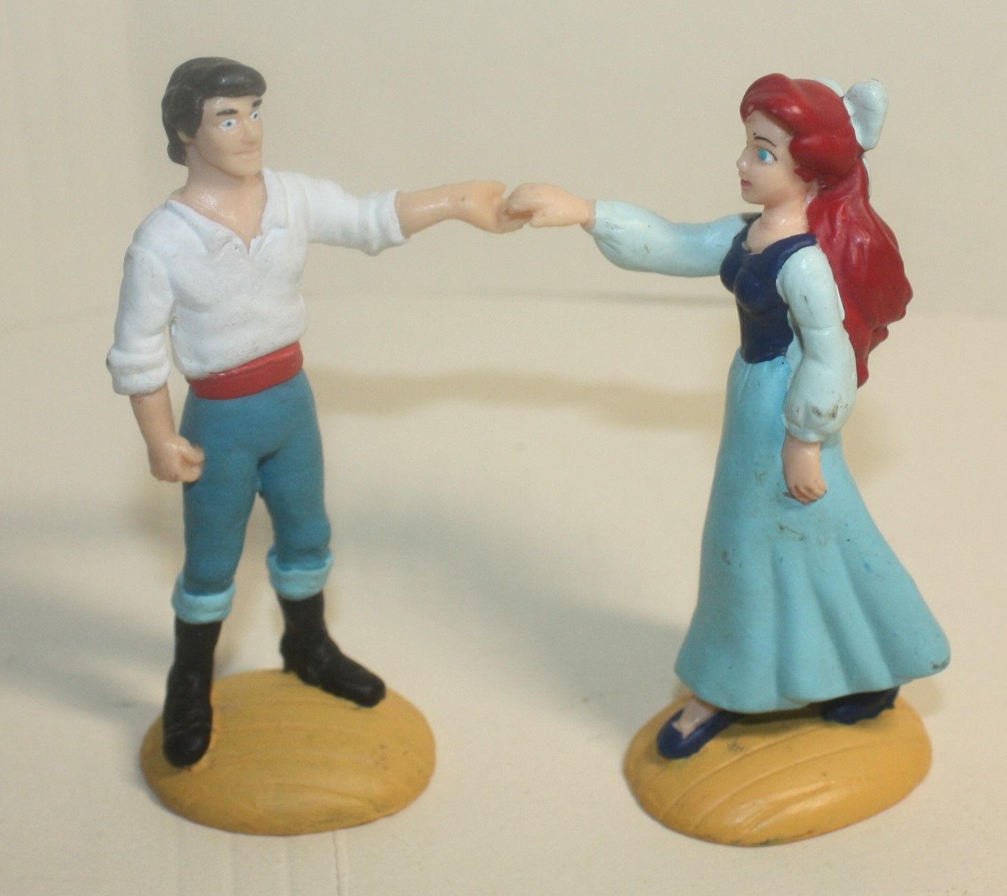 Applause Disney's The Little Mermaid Prince Eric & Ariel PVC Figures ...