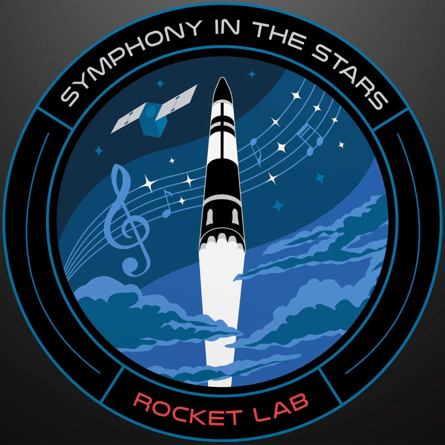 Rocket Lab Electron 67th Symphony In The Stars Space Iron On ...