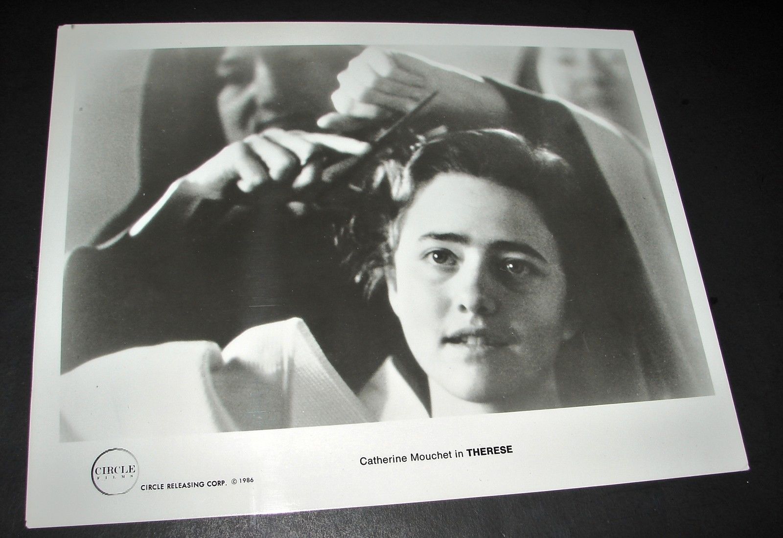 1986 Alain Cavalier Movie THERESE Press 8x10 Photo CATHERINE MOUCHET ...