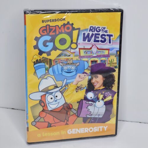 GIZMO GO! Rig of the West (DVD 2023) Lesson in Generosity CBN Superbook ...