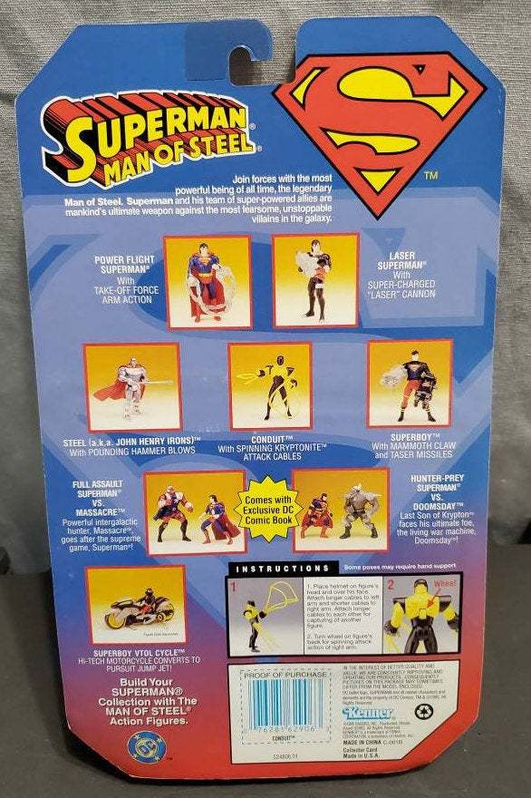 Conduit action figure, Superman Man of Steel - Action Figures & Accessories