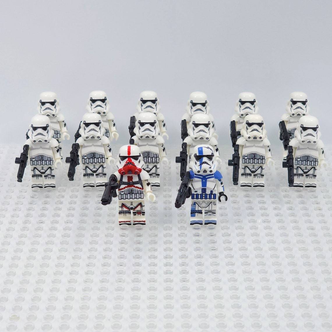 14pcs Star Wars Army Stormtrooper Commander Incinerator trooper ...