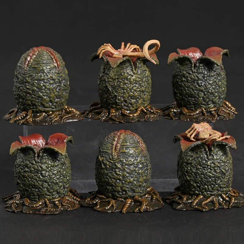 Hiya Toys Aliens Ovomorph Eggs & Facehugger Set for 3.75" Scale (1:18 ...