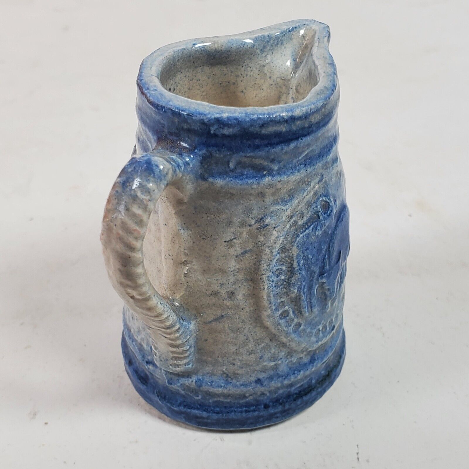 Vintage Creamer Safari Elephant Giraffe Blue and 13 similar items