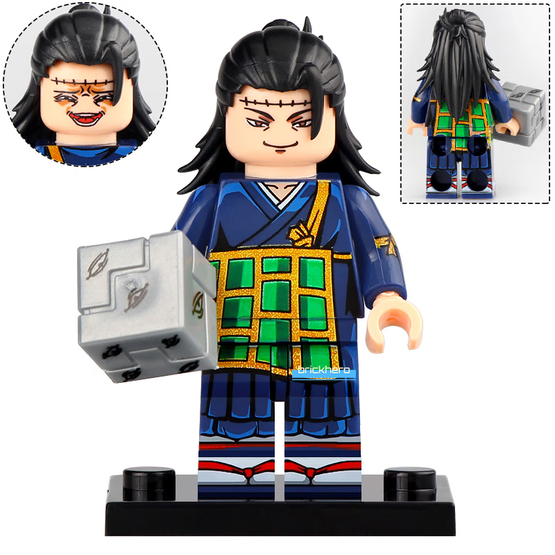 Geto Suguru Jujutsu Kaisen Anime Custom LEGO Minifigure Toy - Building ...