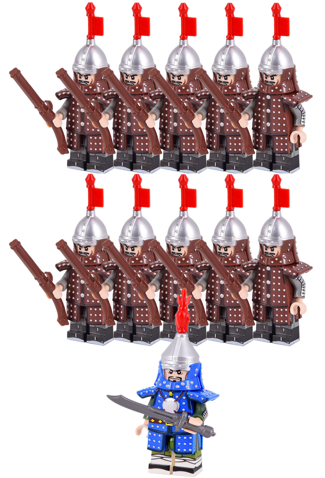 Ancient China Ming Dynasty Mauser Cavalry Infantry Army Set 11 ...