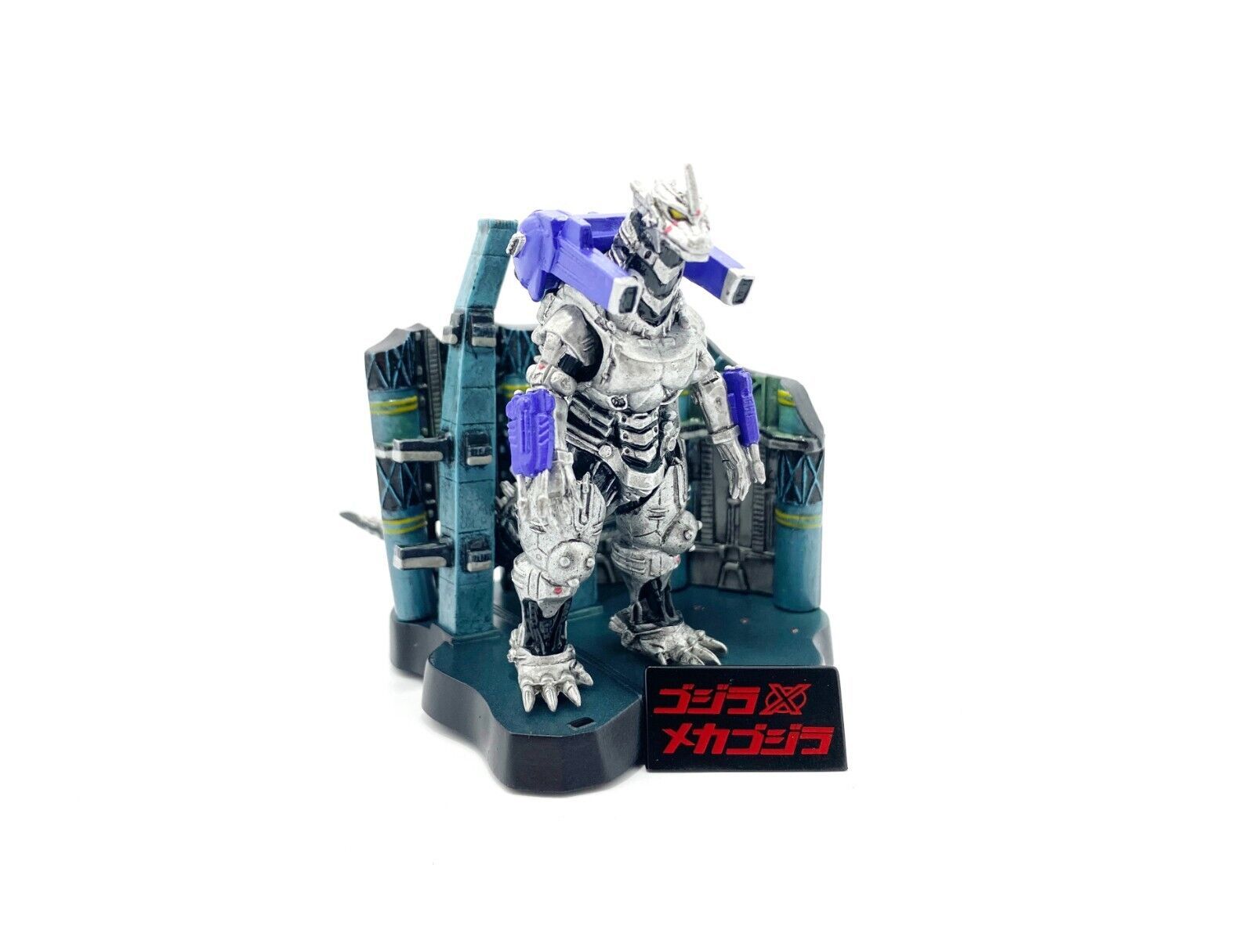 Godzilla X Mechagodzilla 2003 Bandai Complete Works Diorama Mini Figure ...