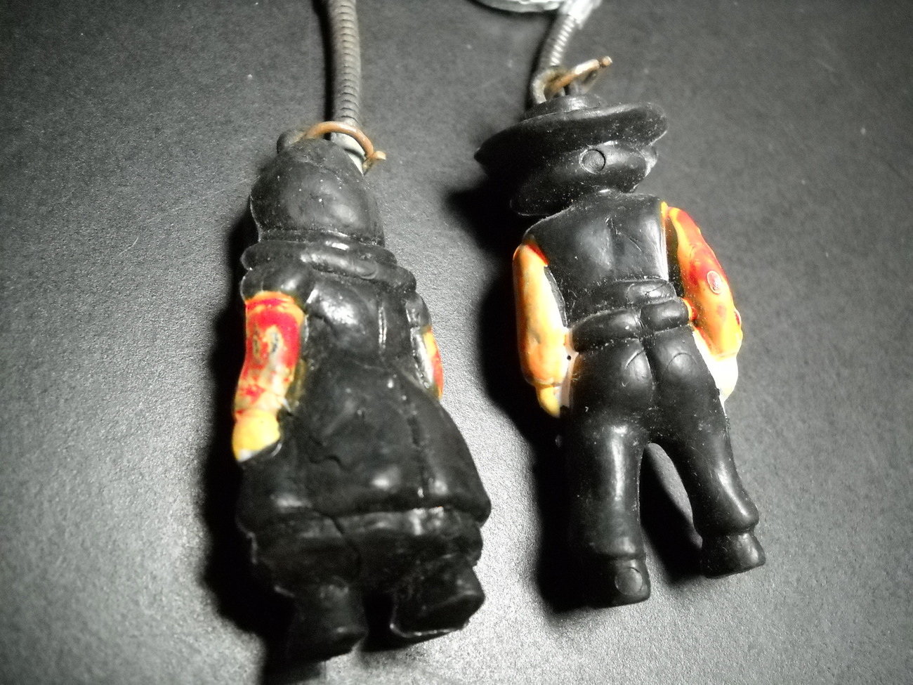 Key Chain Rubberish Amish Man and Woman in Modest Black Two Key Chains ...