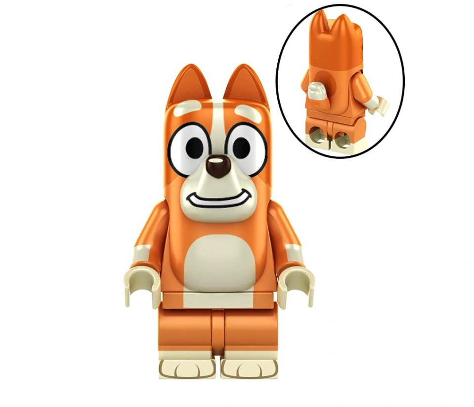 MV Bingo Bluey cartoon Minifigure US Shipping Warehouse - LEGO (R ...