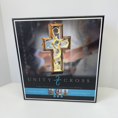 THE UNITY CROSS Michael Letney Beech Wood Wedding Marriage Unity Kit ...