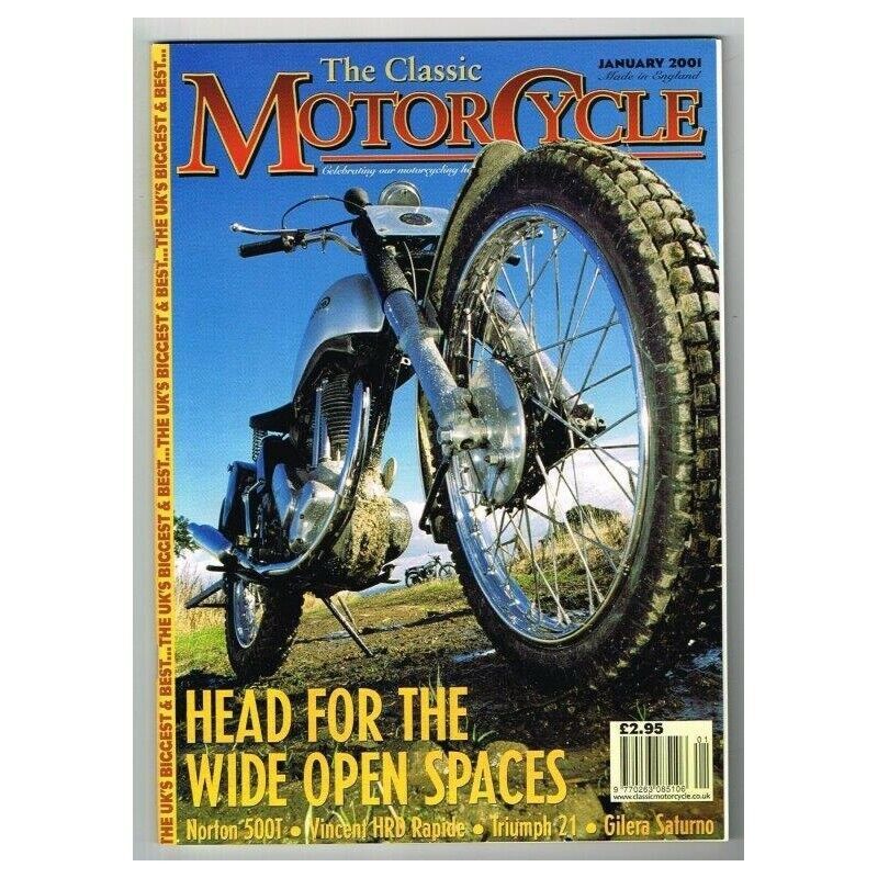 The Classic Motorcycle Magazine January 2001 mbox780 The Wide Open ...