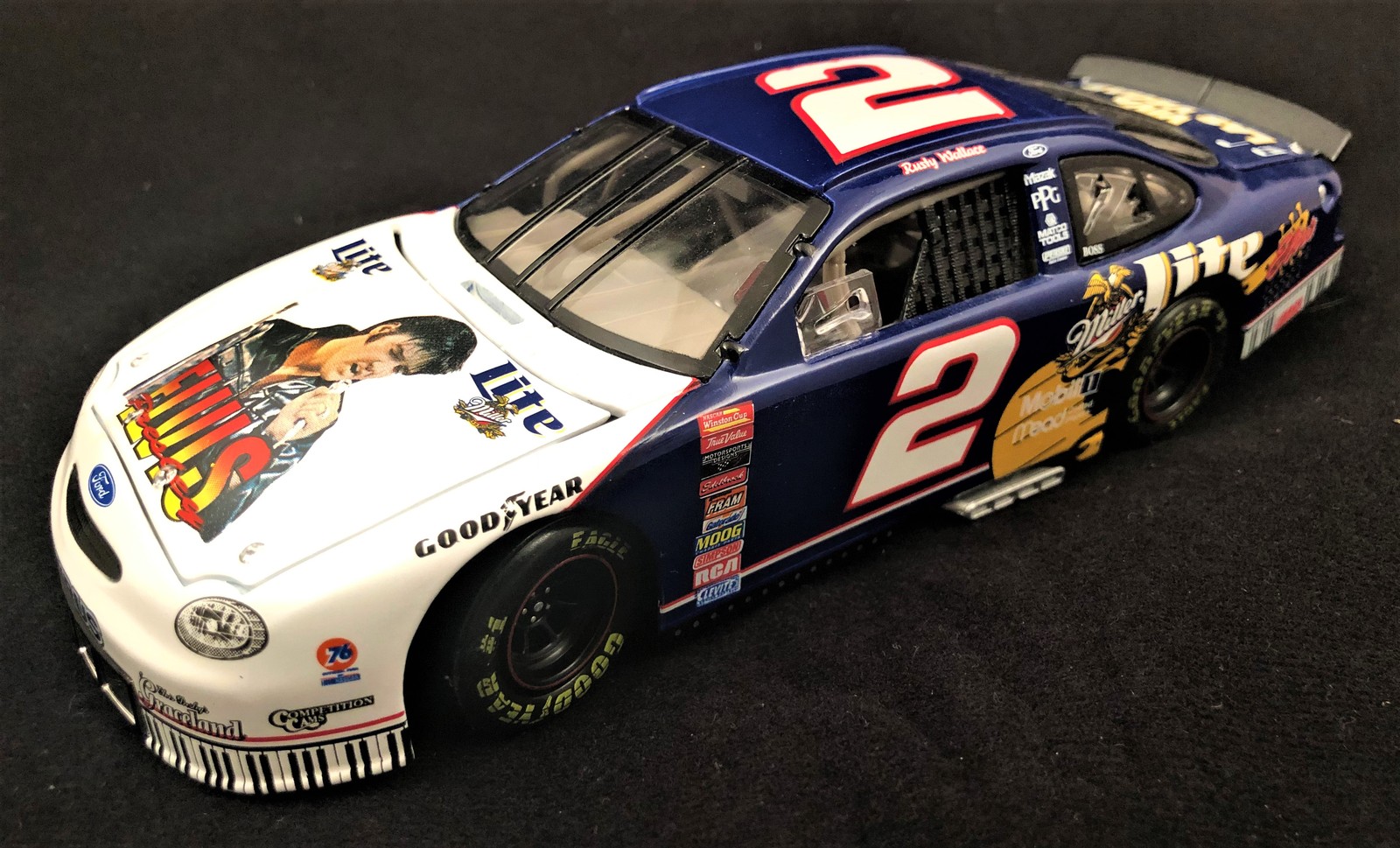 1998 Rusty Wallace #2 Miller Lite / Elvis and 19 similar items